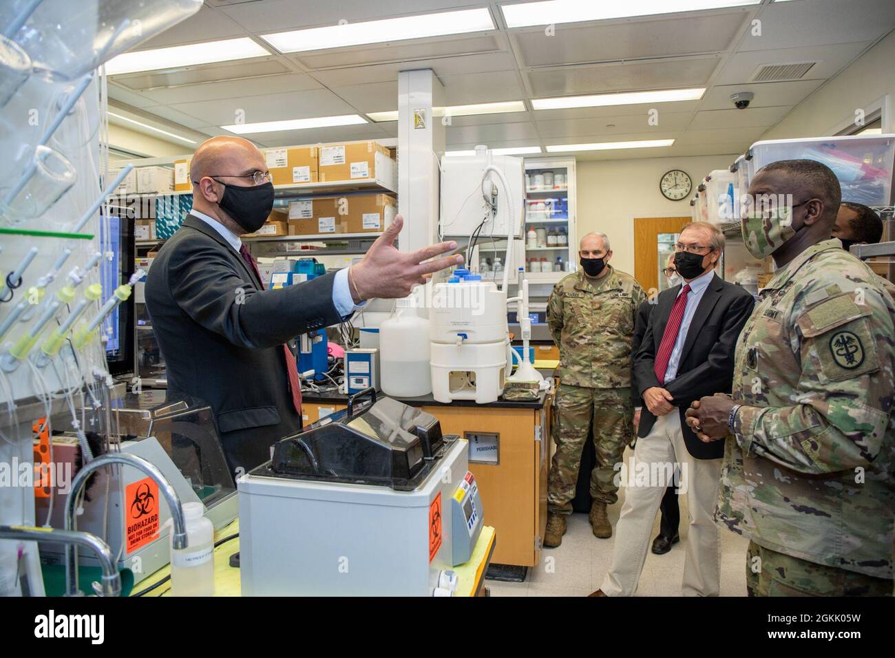 The U.S. Army Surgeon General, Lieutenant General R. Scott Dingle, took ...