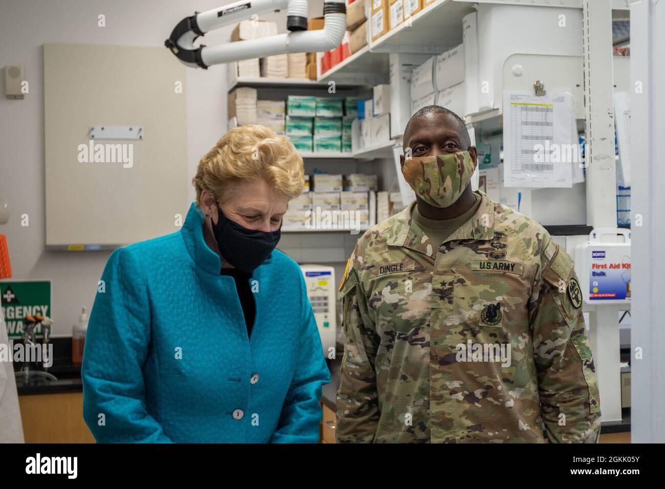 The U.S. Army Surgeon General, Lieutenant General R. Scott Dingle, took ...