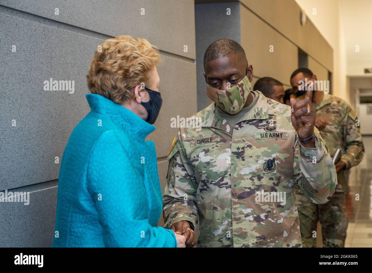The U.S. Army Surgeon General, Lieutenant General R. Scott Dingle, took ...