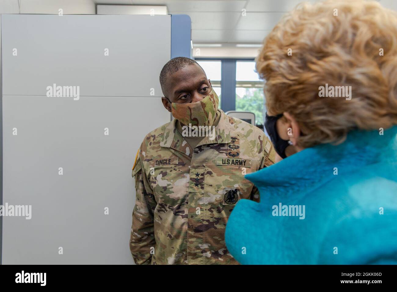 The U.S. Army Surgeon General, Lieutenant General R. Scott Dingle, took ...