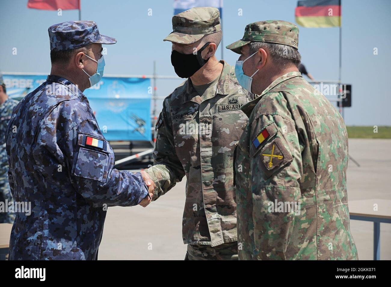 BOBOC AIR BASE, Romania—Maj. Gen. Joe Jarrard, Deputy Commanding ...