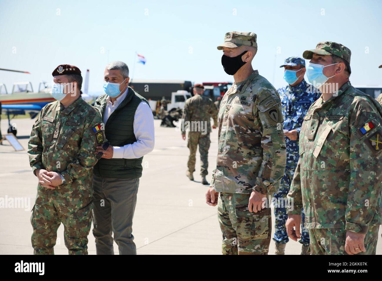 BOBOC AIR BASE, Romania— Maj. Gen. Joe Jarrard, Deputy Commanding ...