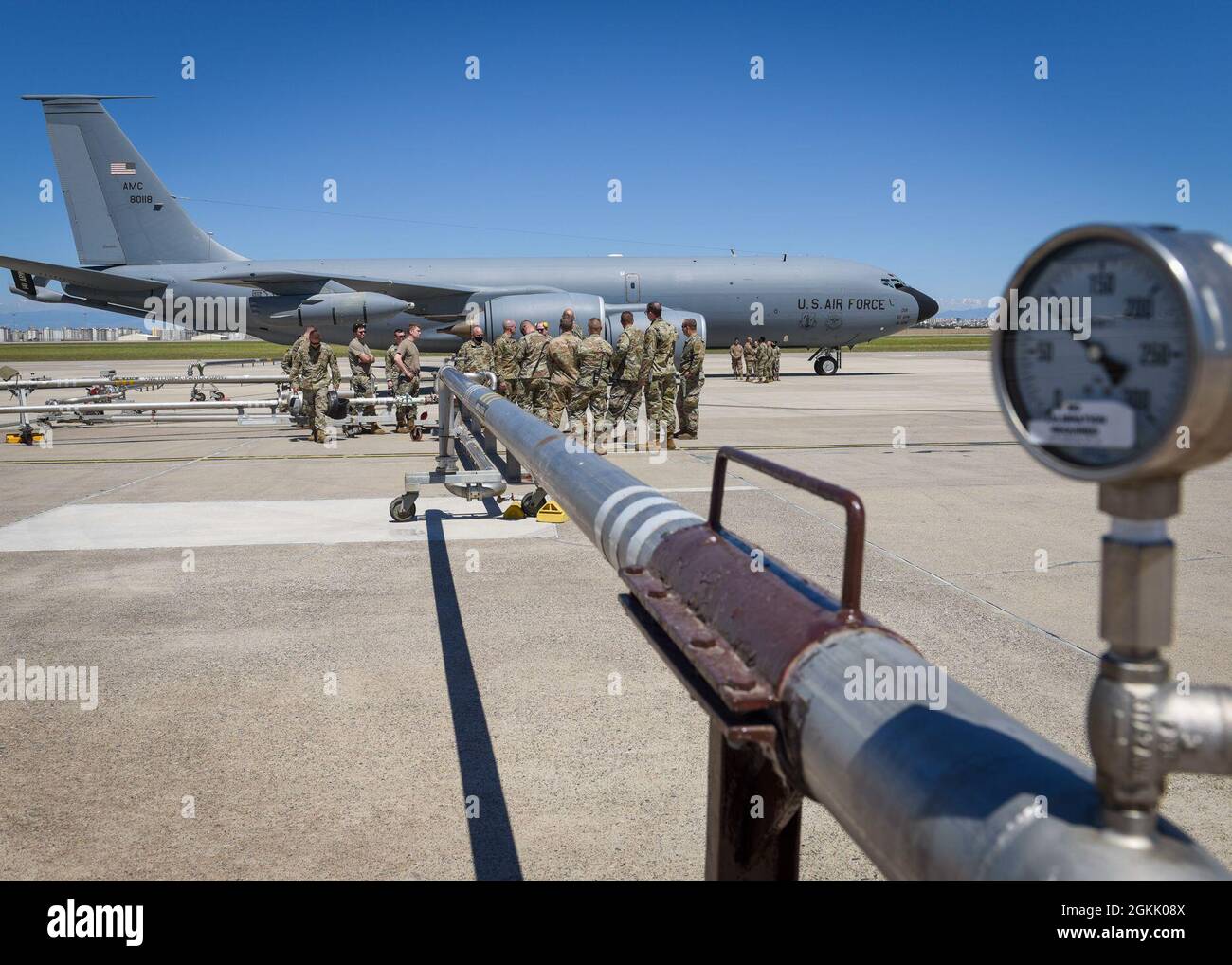 Several 39th Logistics Readiness Squadron Airmen along with 97th ...