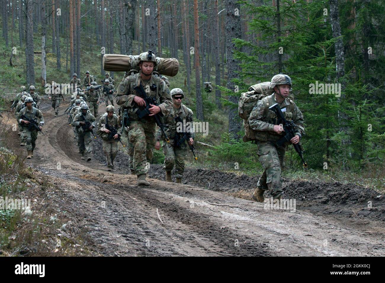 First platoon of Alpha Troop 5th Squadron 73rd Cavalry Regiment ...