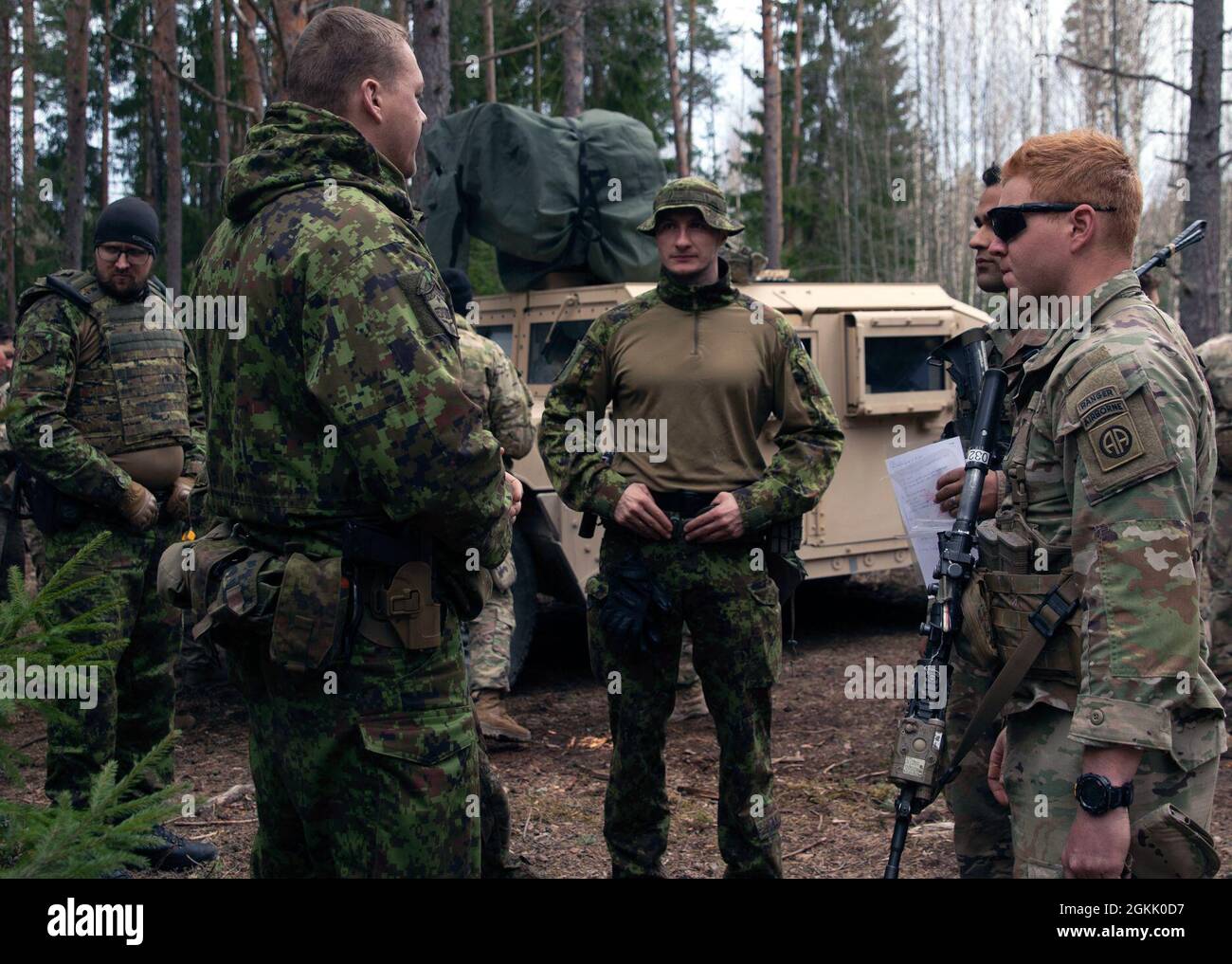 First platoon of Alpha Troop 5th Squadron 73rd Cavalry Regiment ...