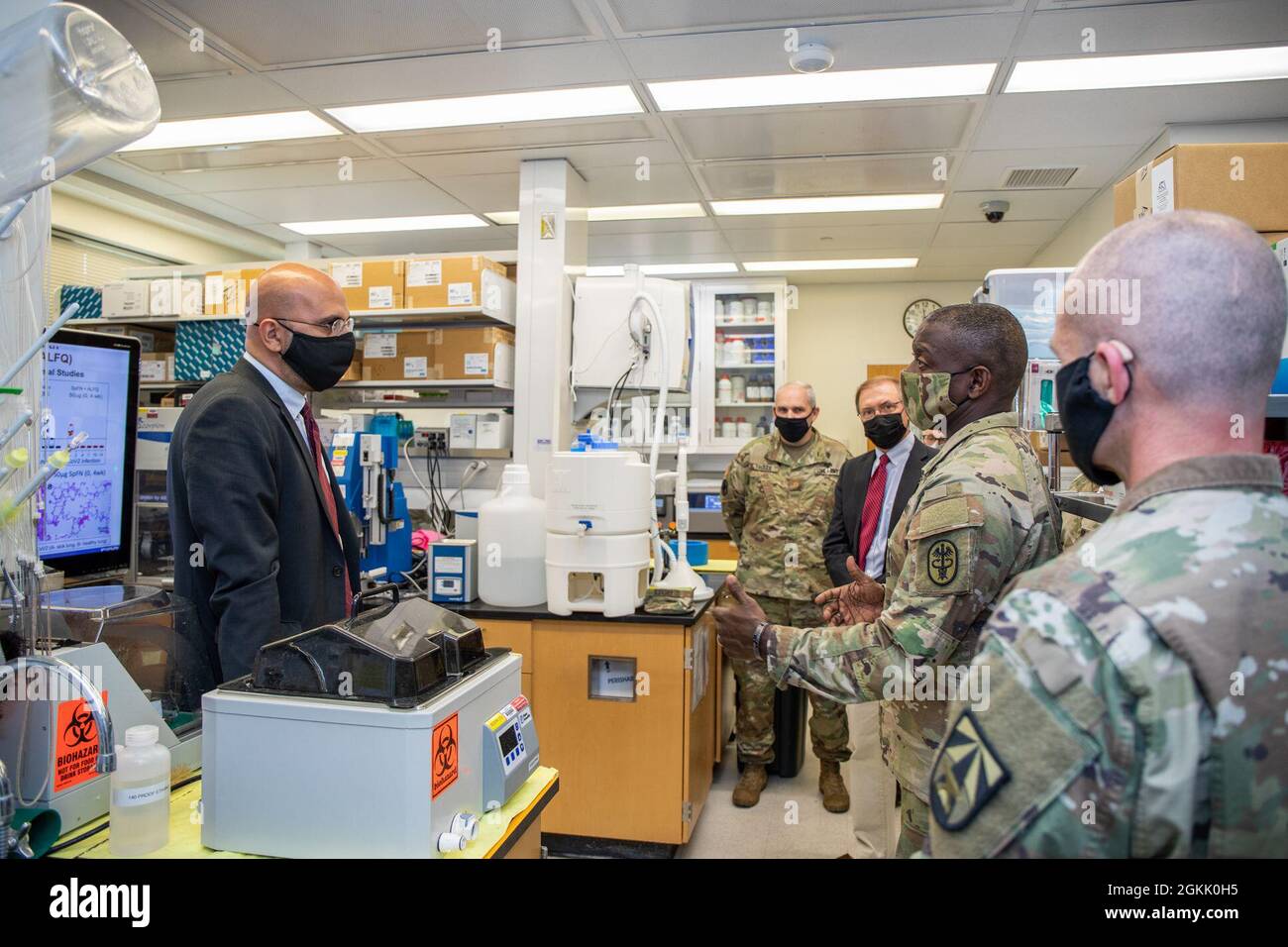 The U.S. Army Surgeon General, Lieutenant General R. Scott Dingle, took ...