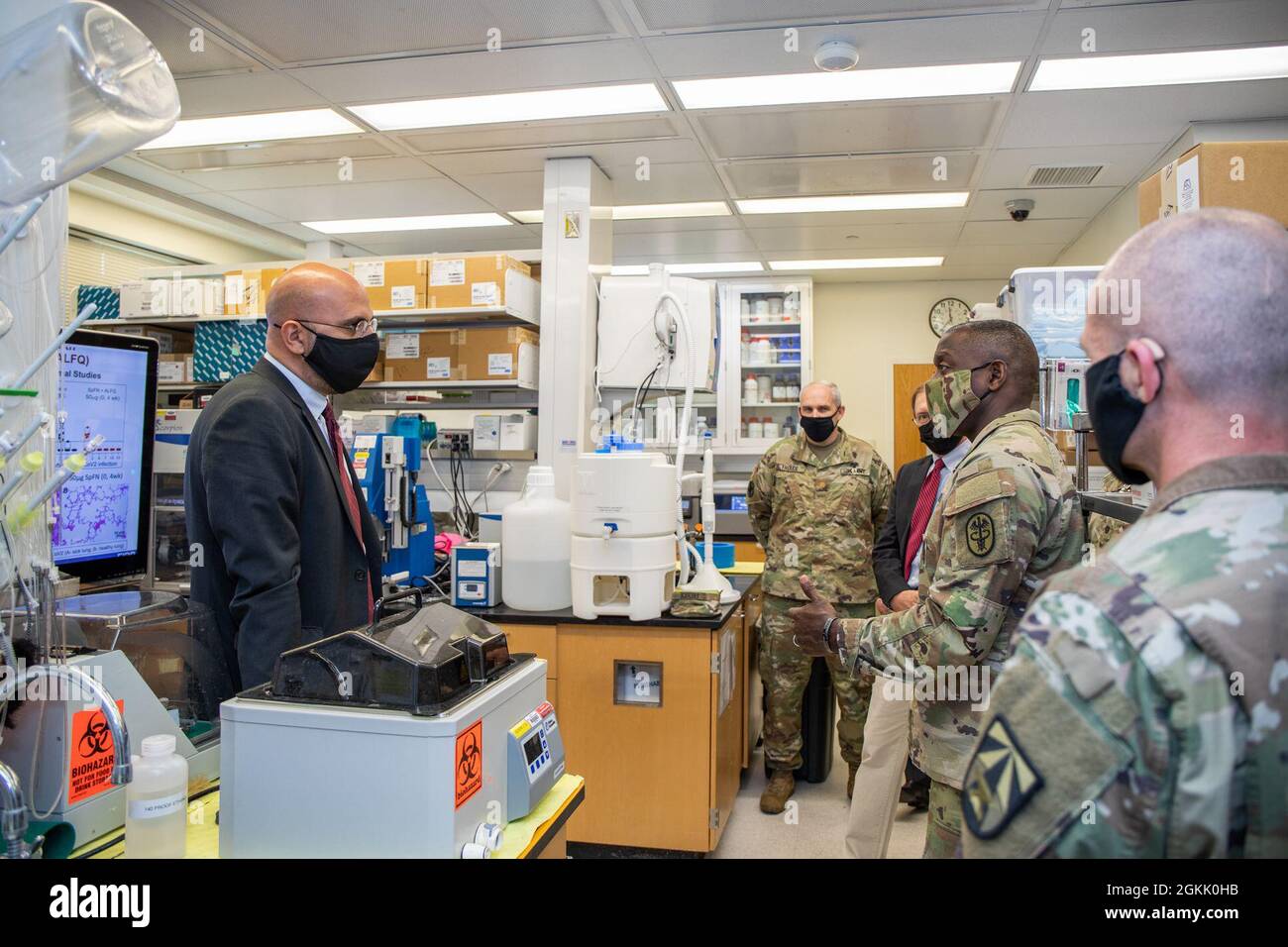 The U.S. Army Surgeon General, Lieutenant General R. Scott Dingle, took ...