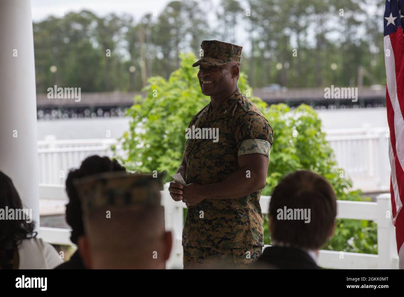 U.S. Marine Corps Brig. Gen. Select Anthony Henderson, the oncoming ...