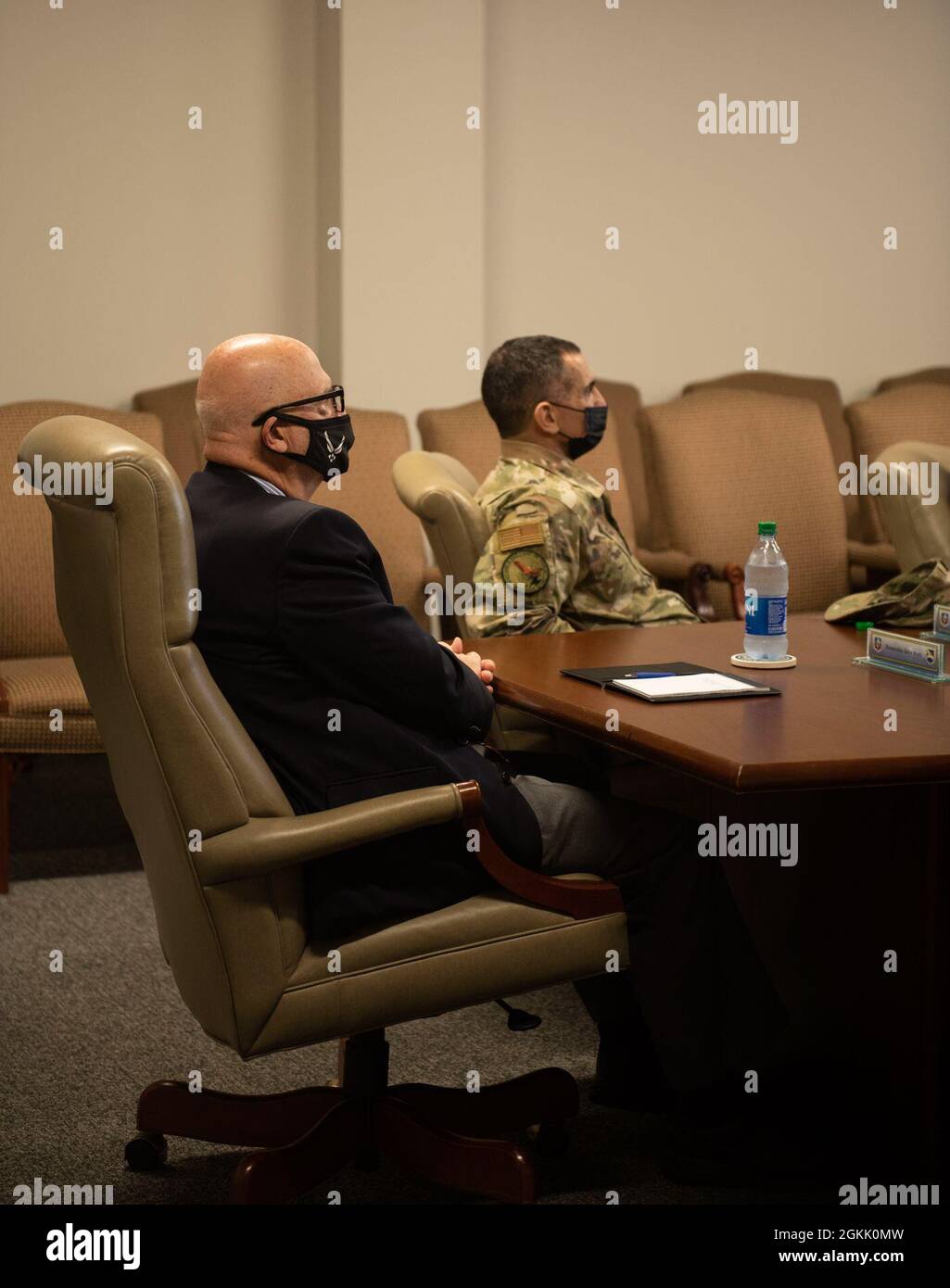 Acting Secretary of the Air Force John P. Roth and Lt. Gen. David Nahom ...