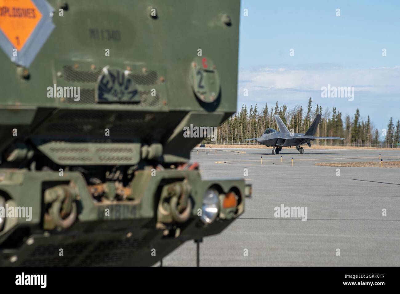 210510-M-QM580-1082 ALLEN ARMY AIRFIELD, ALASKA (May 10, 2021) – A U.S ...