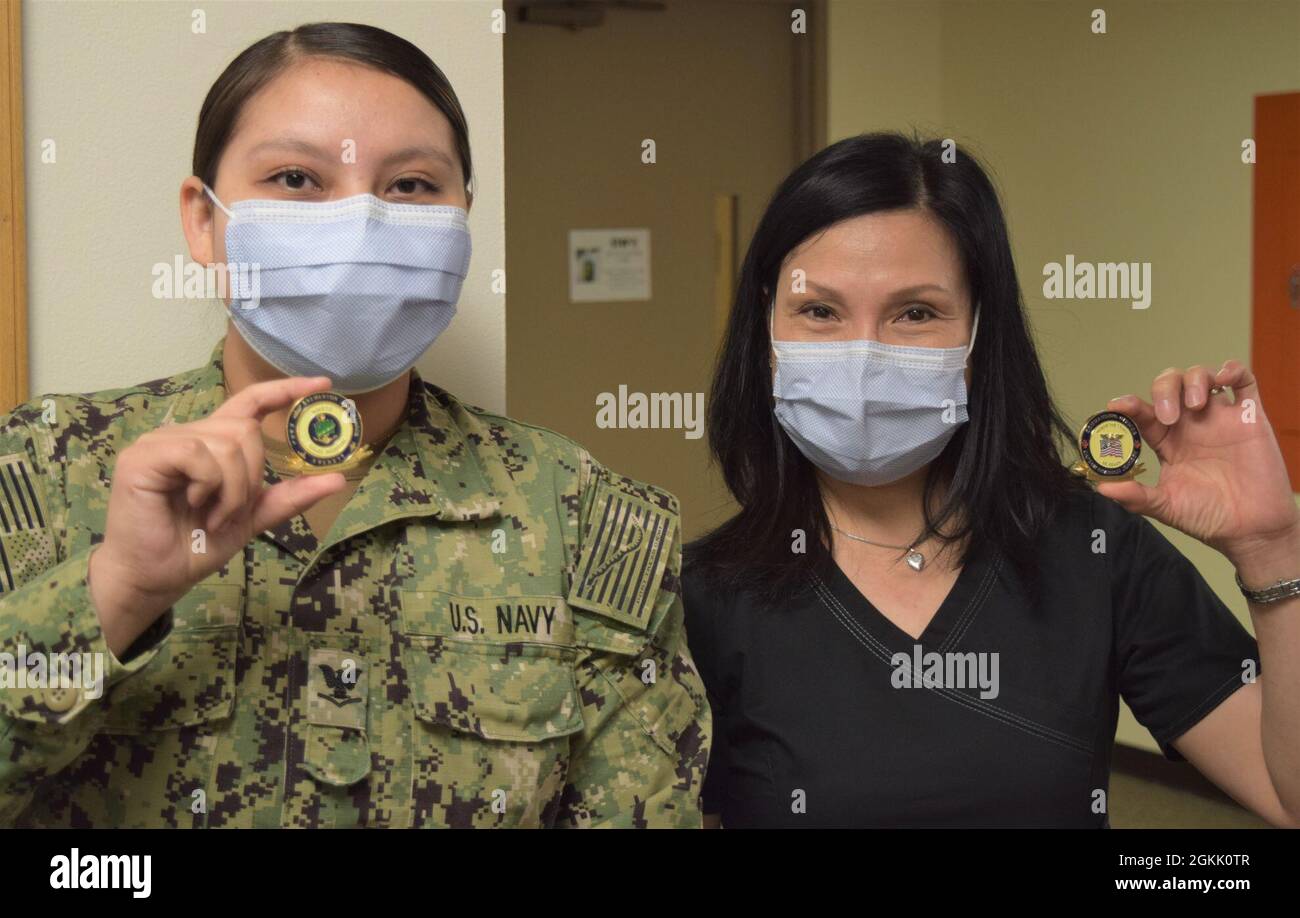 Coined for caring… mammography administrator Hospital Corpsman 3rd ...
