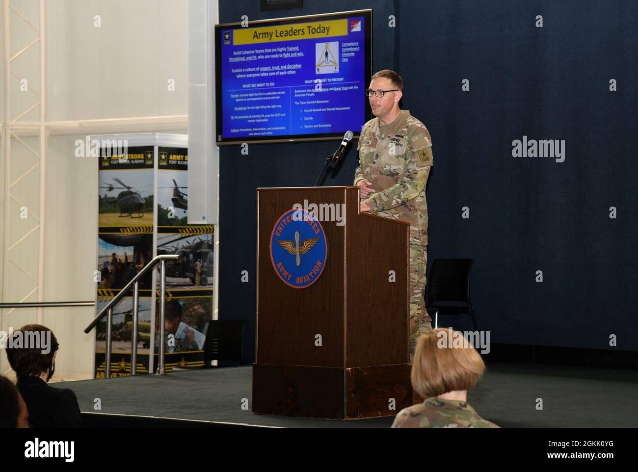 Sergeant Maj. Josh Quinton, from the U.S. Army's Office of the Judge ...