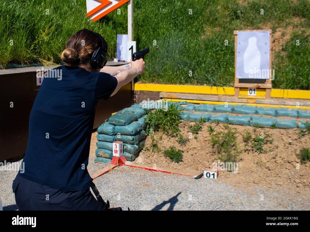 Capt. Deborah Senatore, provost marshal for Regional Command-West ...