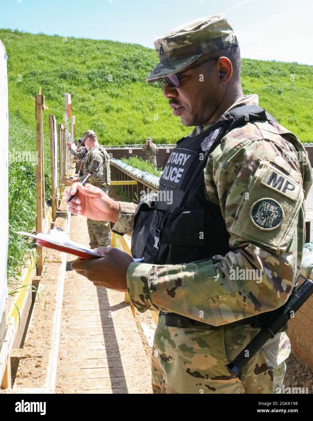 Staff Sgt. Kenneth Smith, a military police officer with the 29th ...