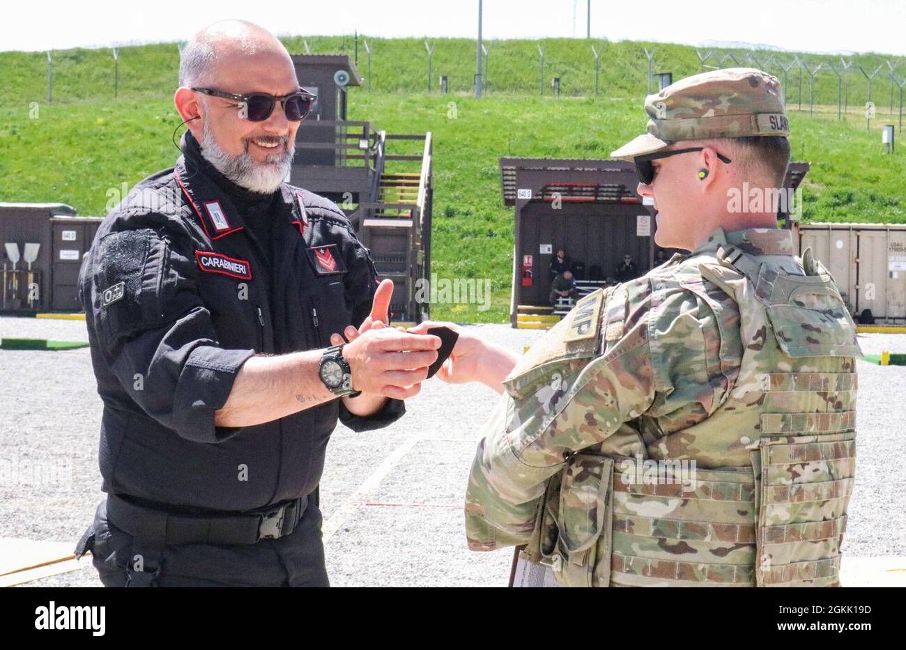 Spc. Ivan Slawsky, a military police officer with the 29th Military ...