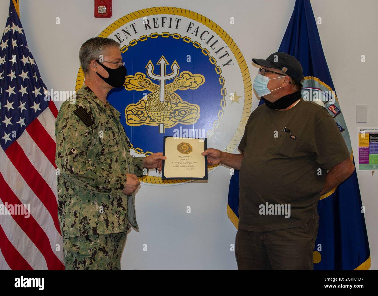 SILVERDALE, Wash. (May 10, 2021) – Capt. Robert Figgs, Commanding ...