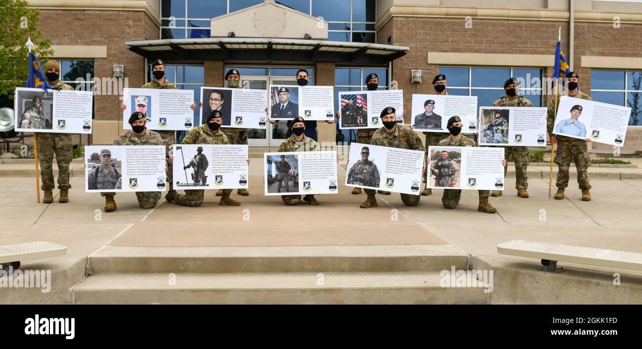 The 460th Security Forces Squadron pays tribute to our fallen heroes ...