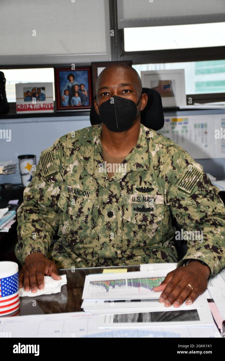 Captain (sel) Lawrence Brandon is Norfolk Naval Shipyard's (NNSY) new ...