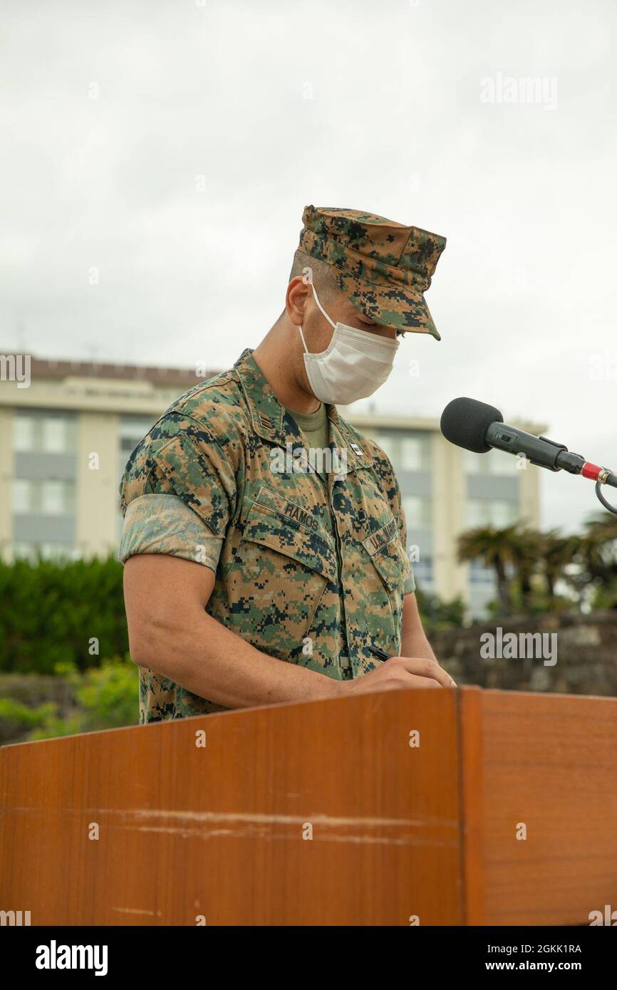 Capt. Christopher Ramos, a liaison officer with III Marine ...
