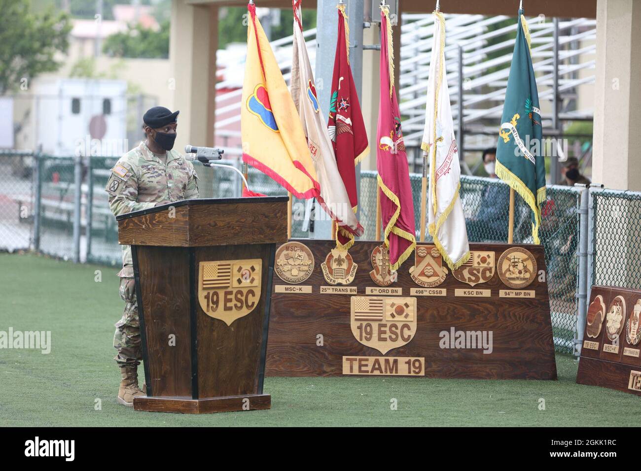 Command Sgt. Maj. LaDerek Green, Command Sergeant Major, 19th ...