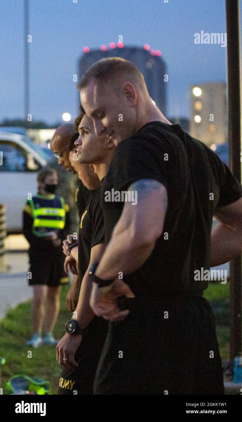 U.S. Army Drill Sgt. Jude Martin and U.S. Army Drill Sgt. Aaron Angulo ...