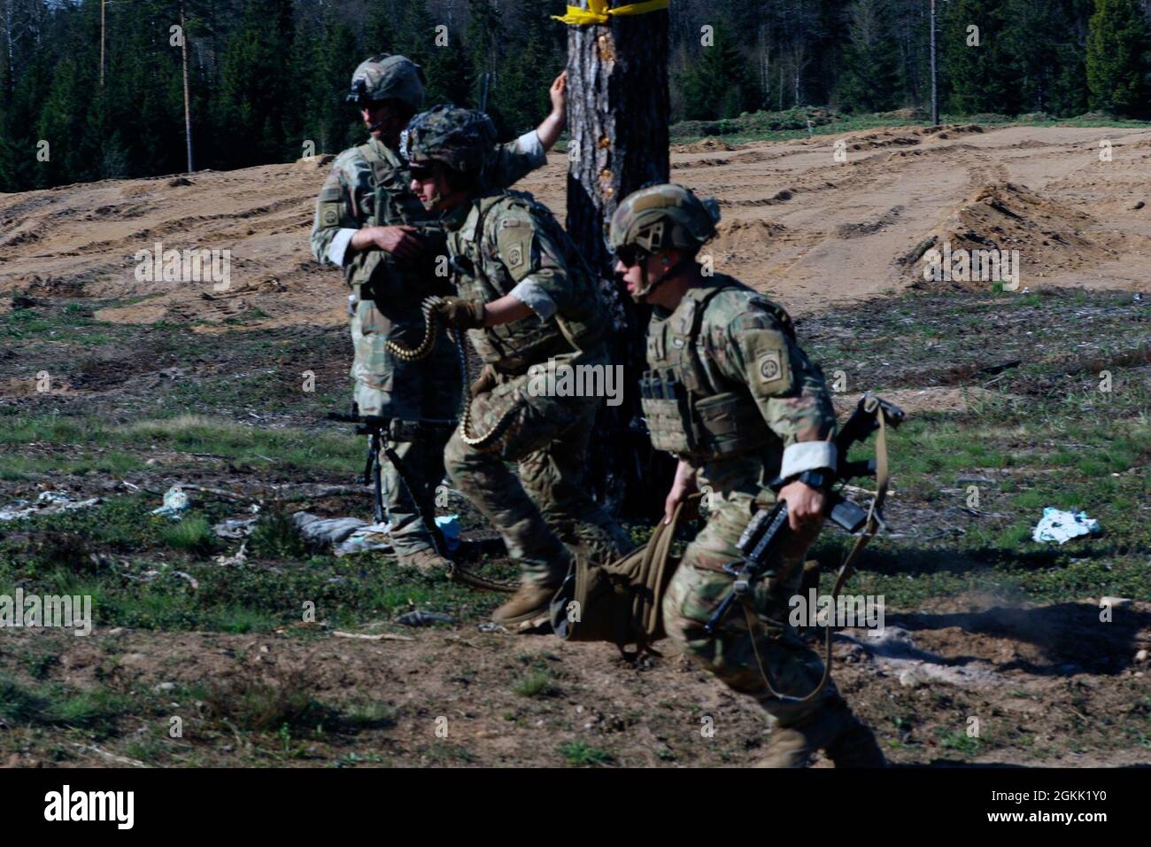 Bravo Company of 1st Battalion 508th Parachute Infantry Regiment ...