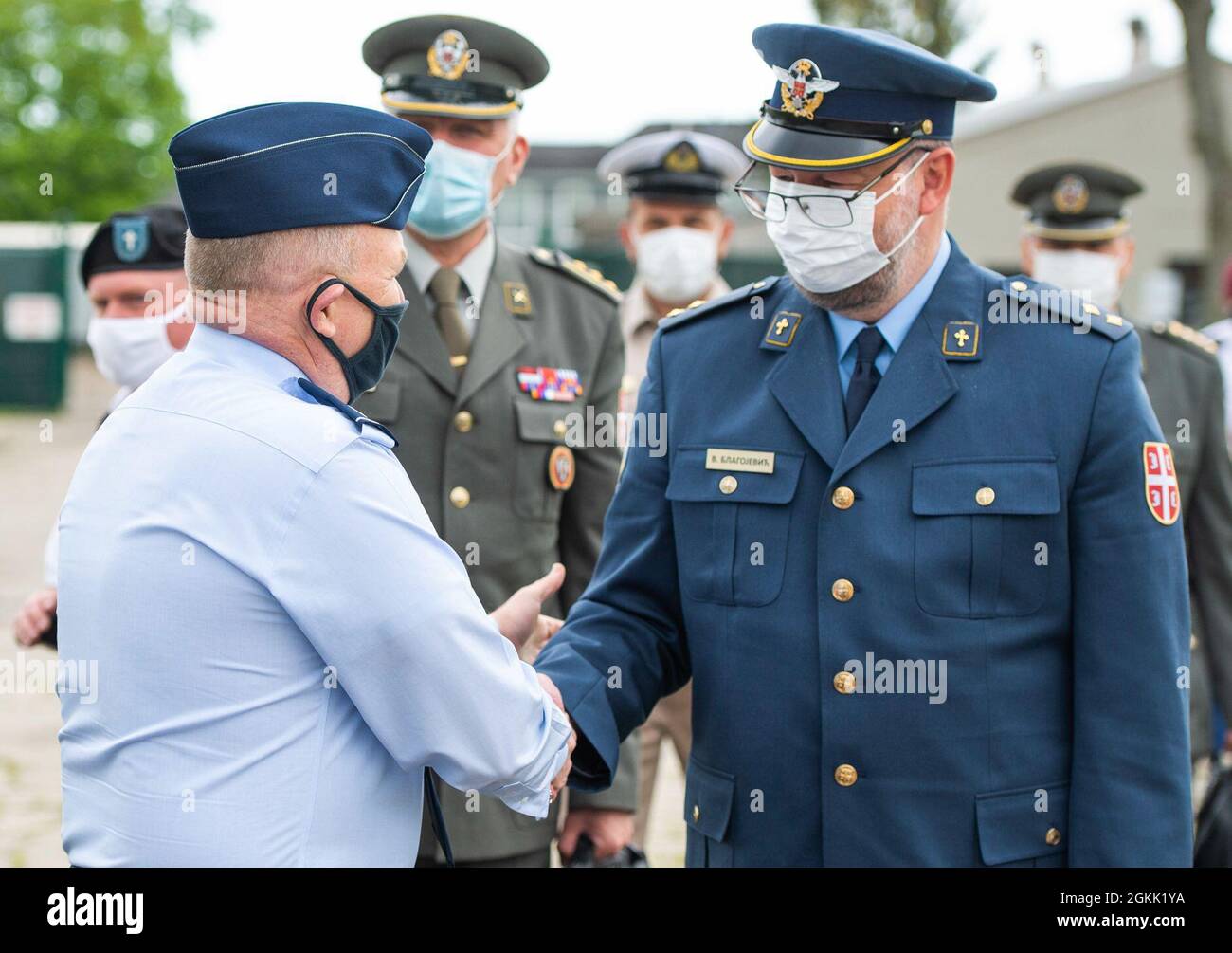Serbian Armed Forces Lt. Vladimir Blagojevic, Serbian Air Force ...