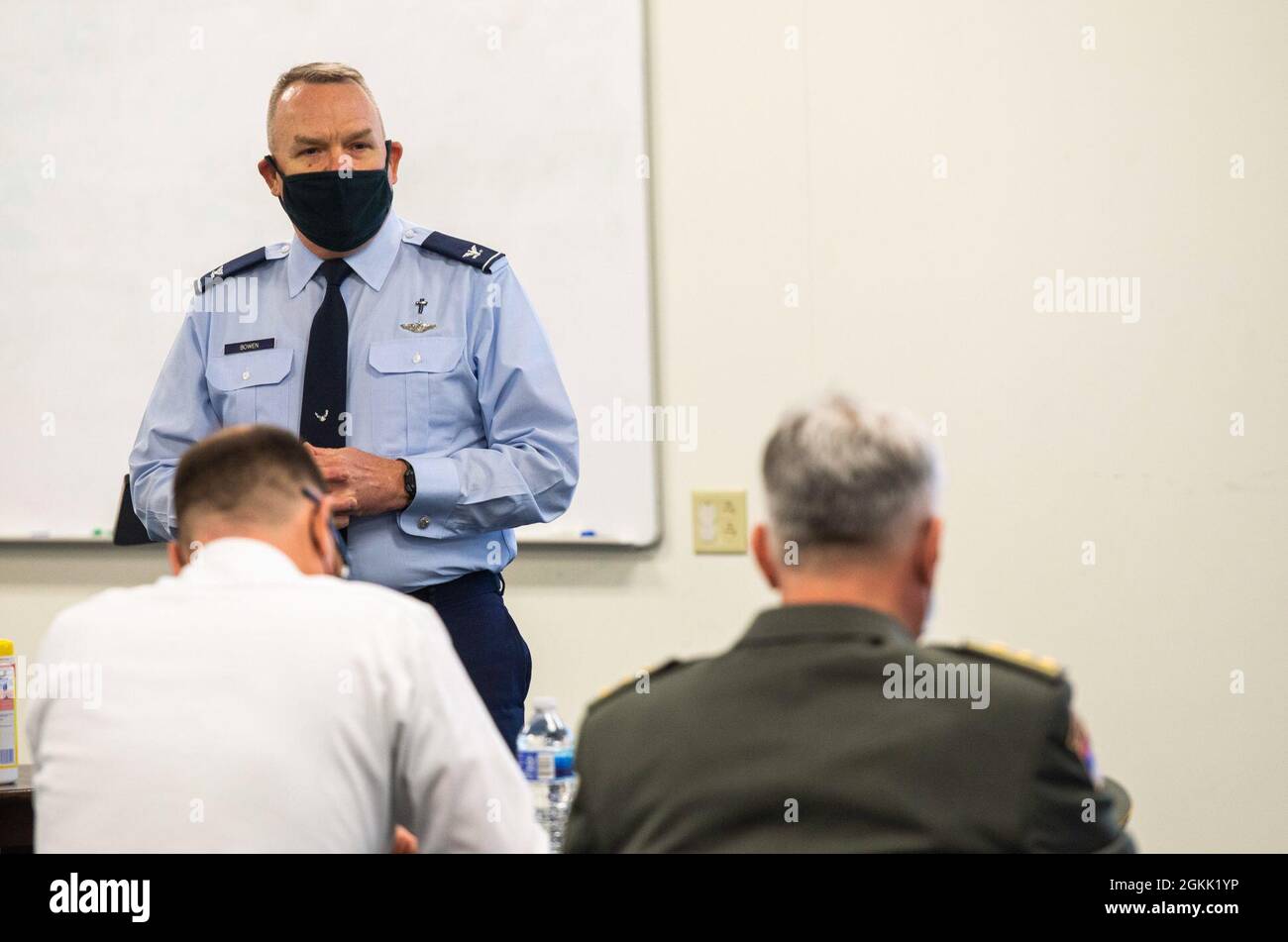 U.S. Air Force Col. Kim Bowen, wing chaplain for the 88th Air Base Wing ...
