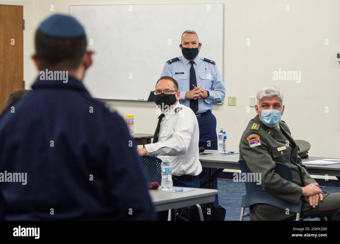 U.S. Air Force Col. Kim Bowen, wing chaplain for the 88th Air Base Wing ...