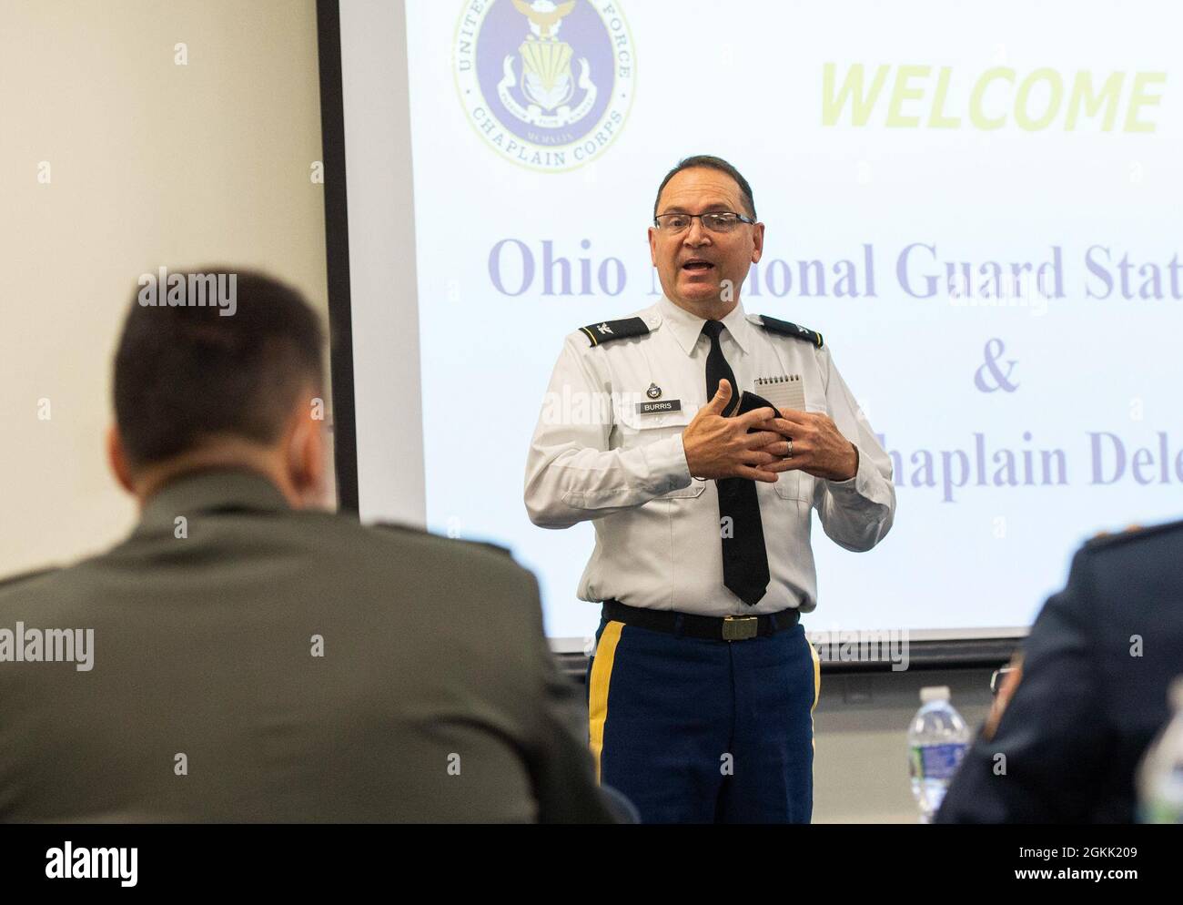 U.S. Army Col. Daniel Burris, chaplain for the Ohio National Guard’s ...