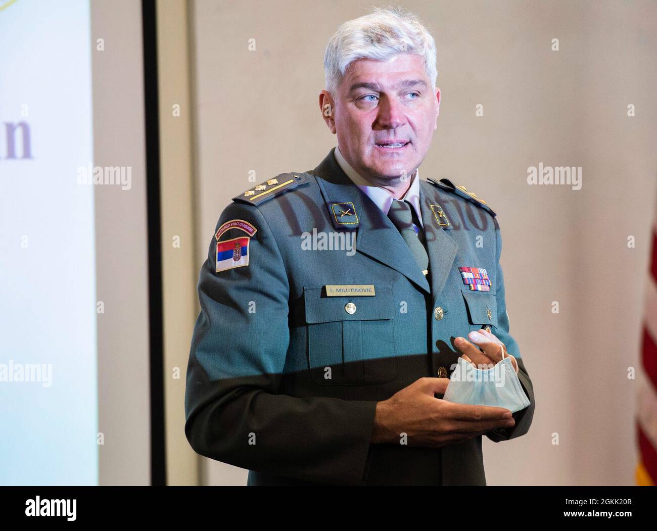 Serbian Armed Forces Col. Sasa Milutinovic, Serbian Army orthodox ...