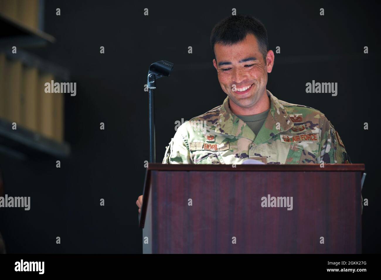 U.S. Air Force Lt. Col. Brandon L. Horii, 380th Expeditionary Civil ...