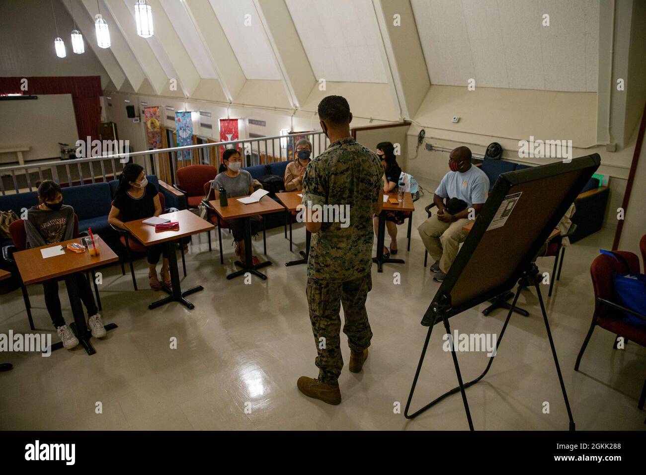 U.S. Marine Corps Sgt. Brent Sims, a small arms technician with 7th ...