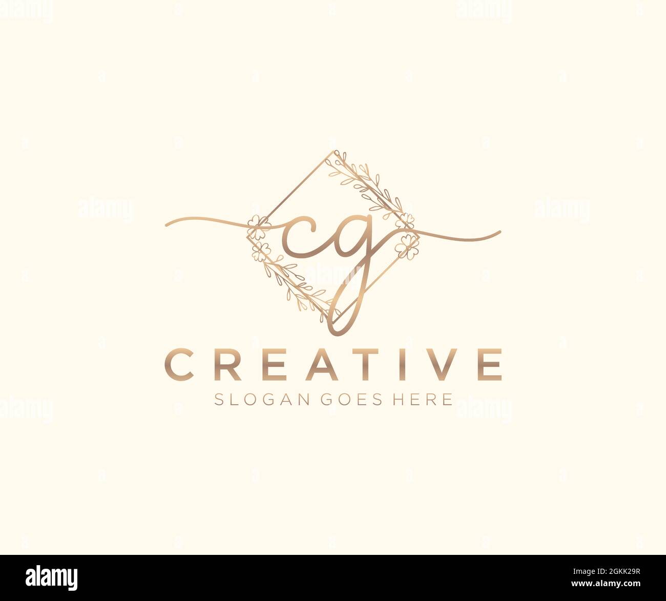 Cg logo handwriting hi-res stock photography and images - Alamy