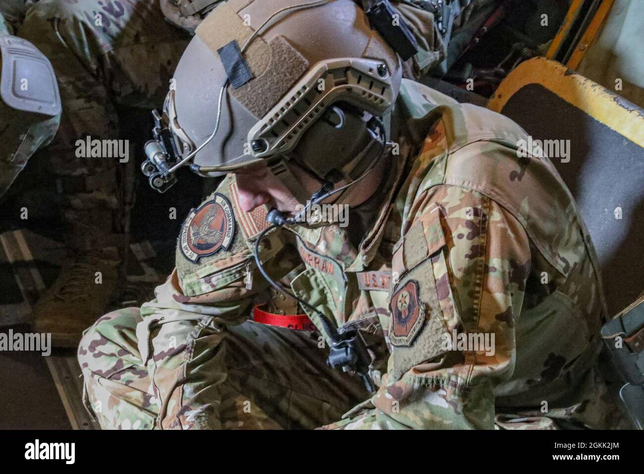 U.S. Air Force Senior Airman Klayton Curran, assigned to the 9th ...