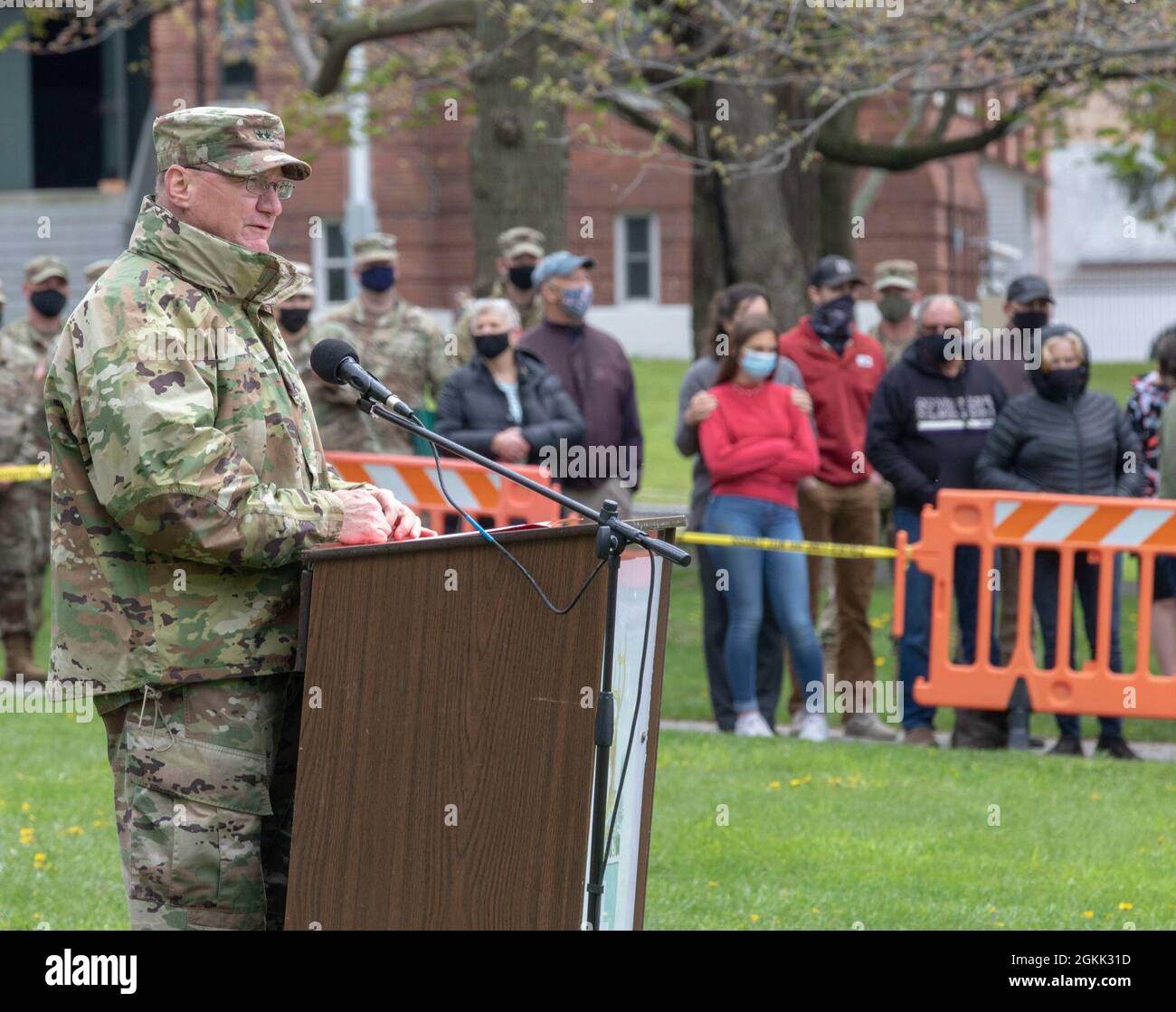U.S. Army Maj. Gen. Gregory Knight, Adjutant General of the Vermont ...
