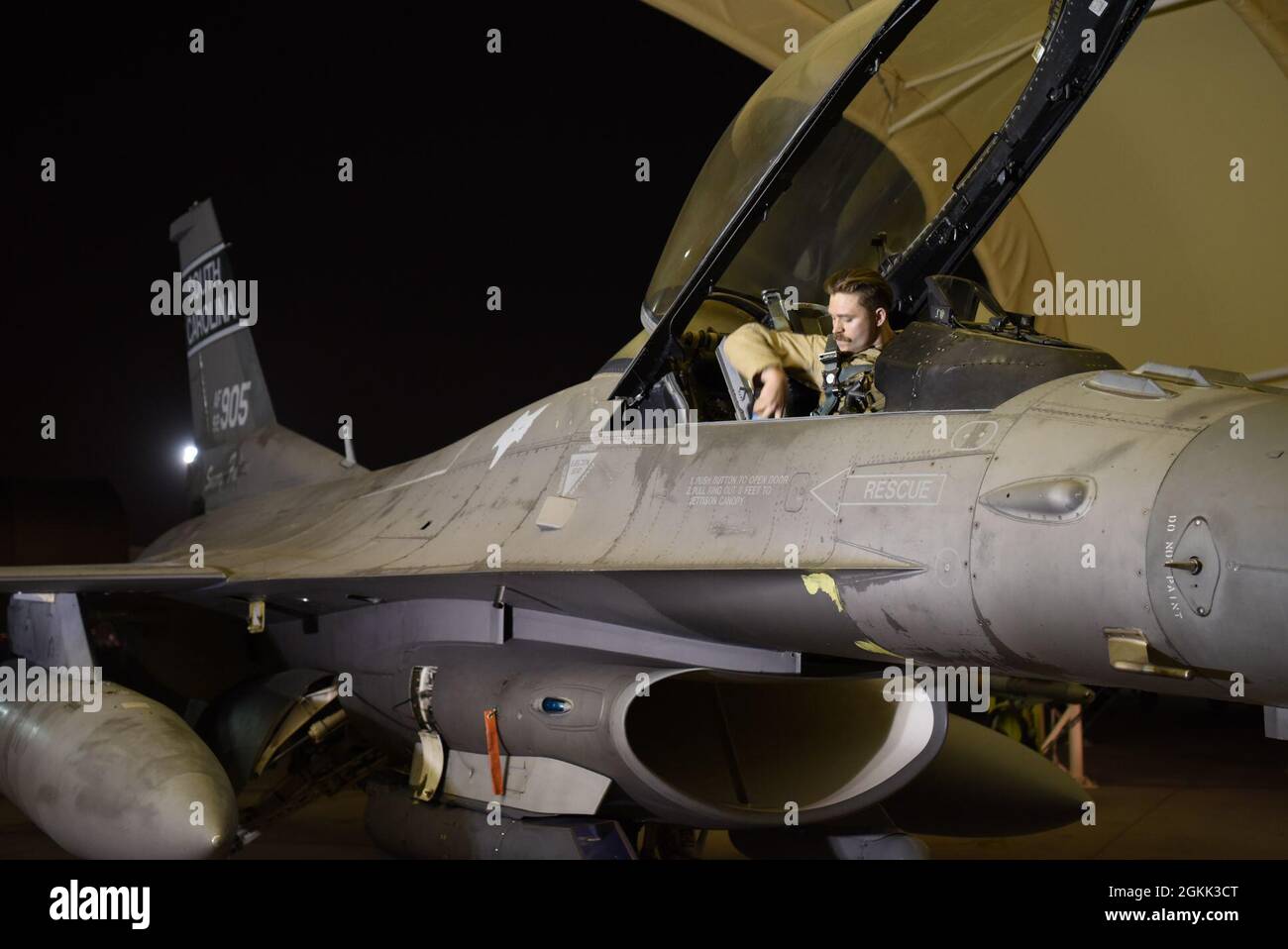 Capt. William Wright, 157th Expeditionary Fighter Squadron pilot ...
