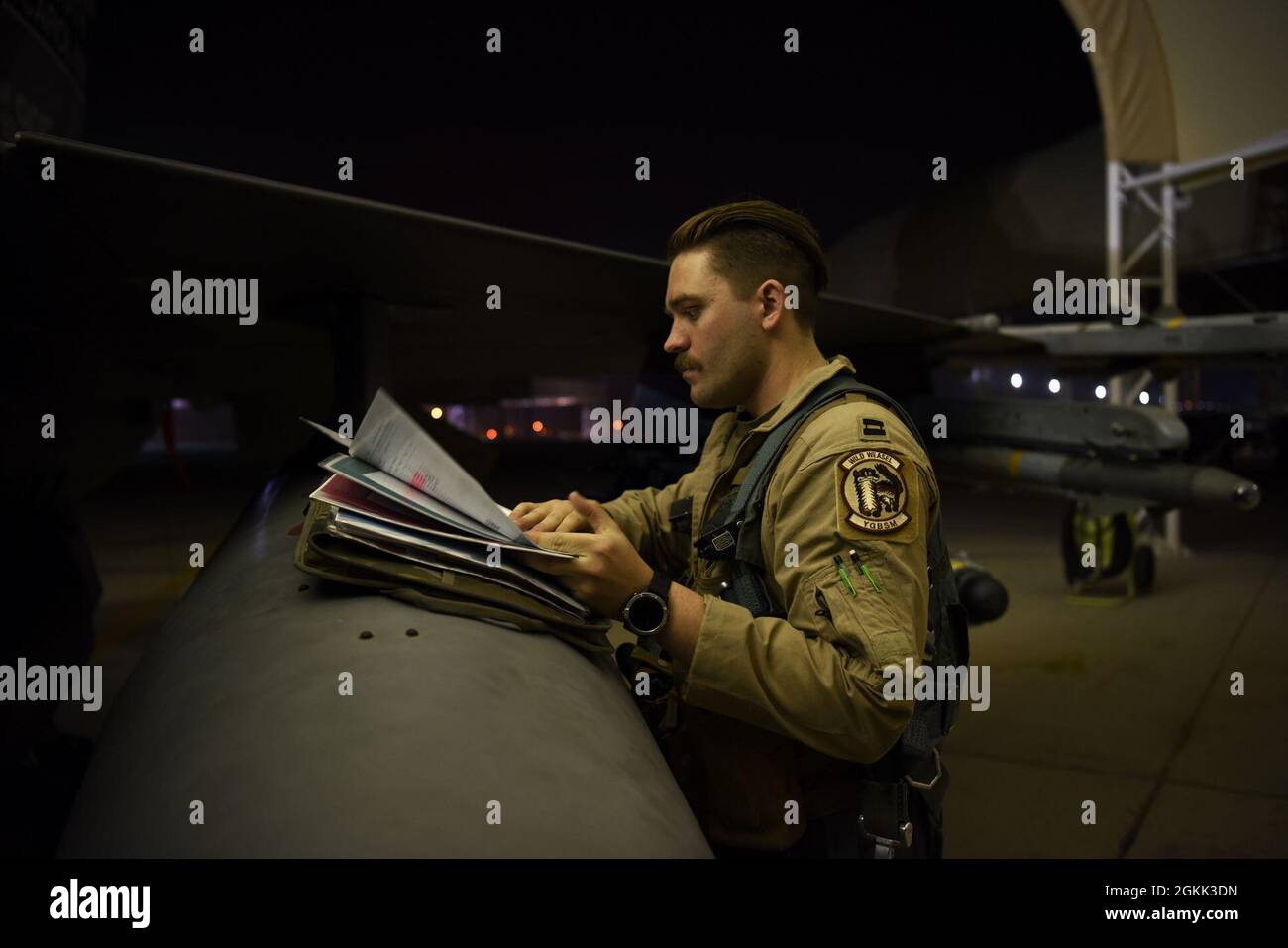 Capt. William Wright, 157th Expeditionary Fighter Squadron pilot ...
