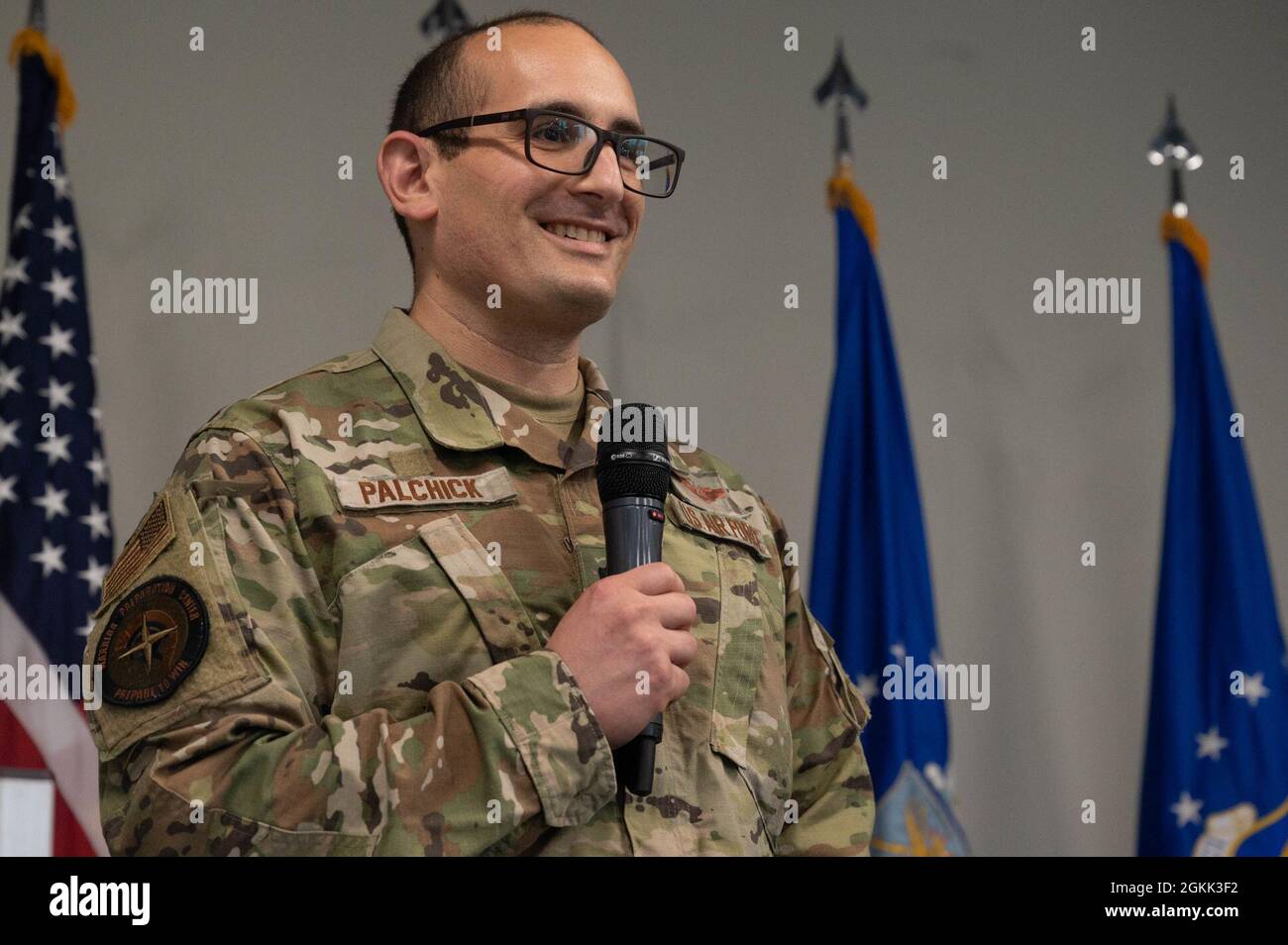 U.S. Air Force Lt. Col. Jesse Palchick, 19th Electronic Warfare ...