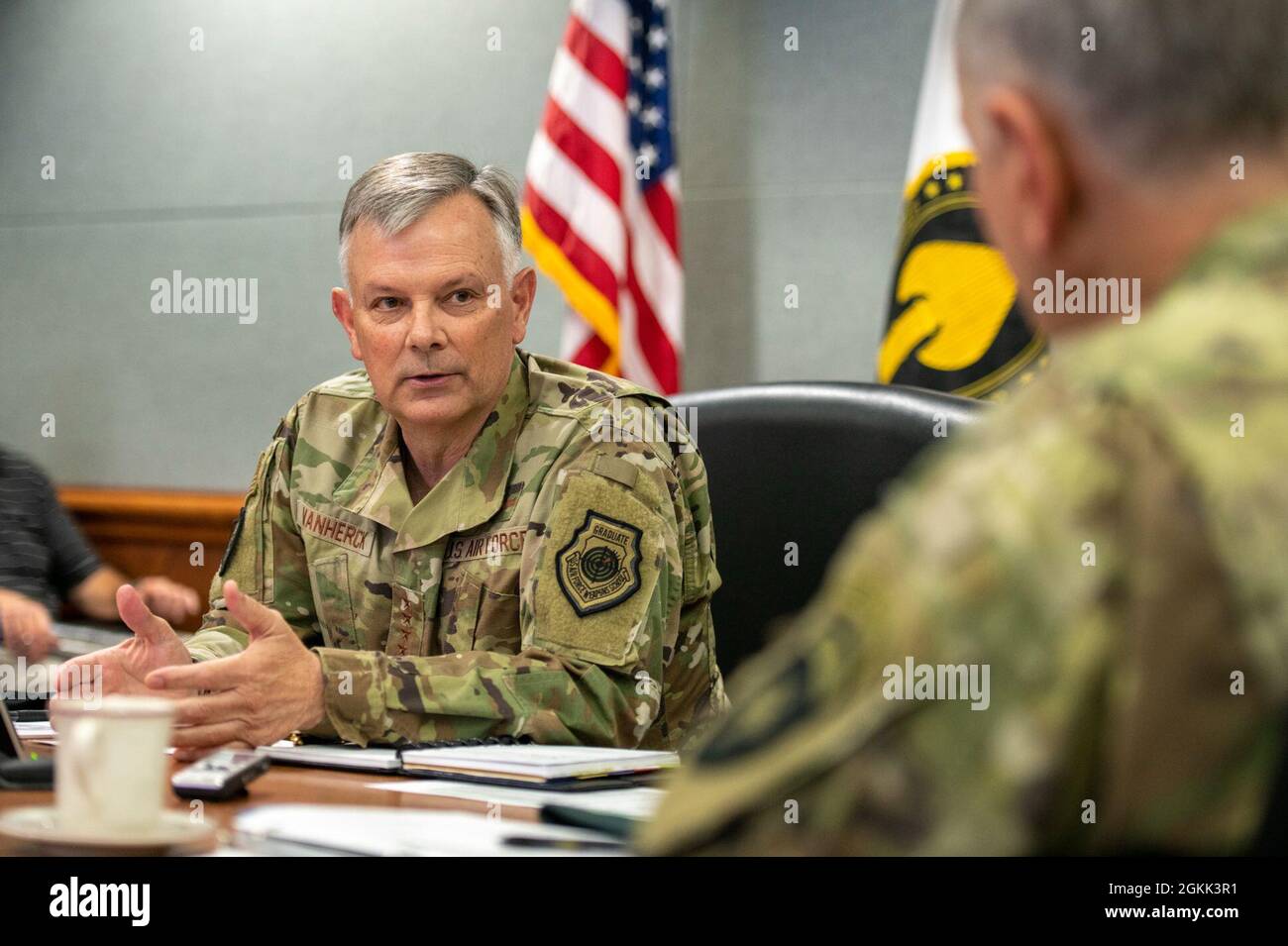 U.S. Air Force Gen. Glen D. VanHerck, commander of the North American ...