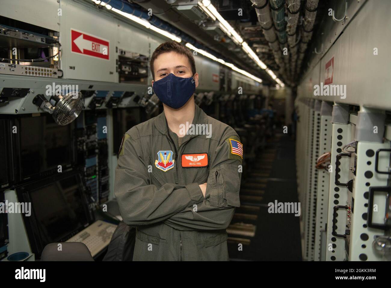 Senior Airman Eli Vigil, 338th Combat Training Squadron, poses for a ...