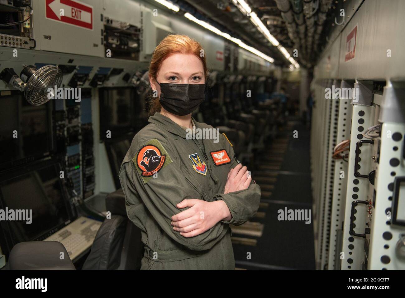 Senior Airman Mary Beth McDade, 338th Combat Training Squadron poses ...