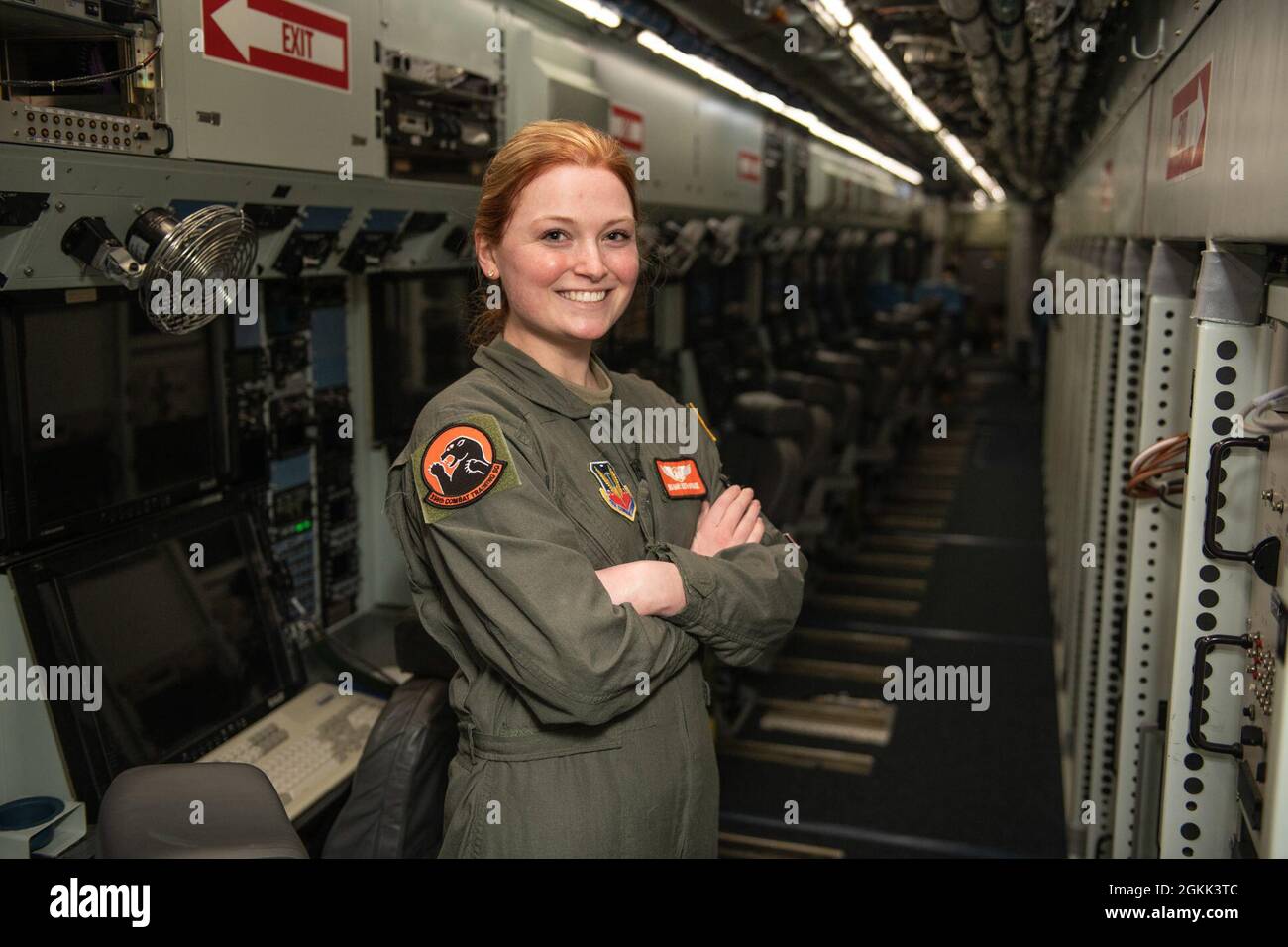 Senior Airman Mary Beth McDade, 338th Combat Training Squadron poses ...
