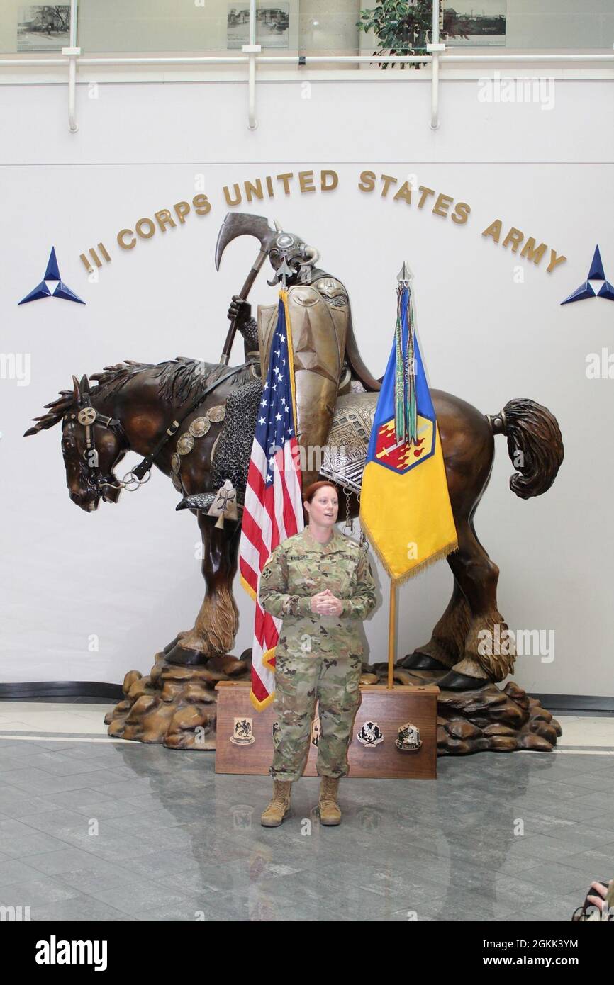 48th Chemical Brigade's PA, CPT Krueger was promoted to the Rank of ...
