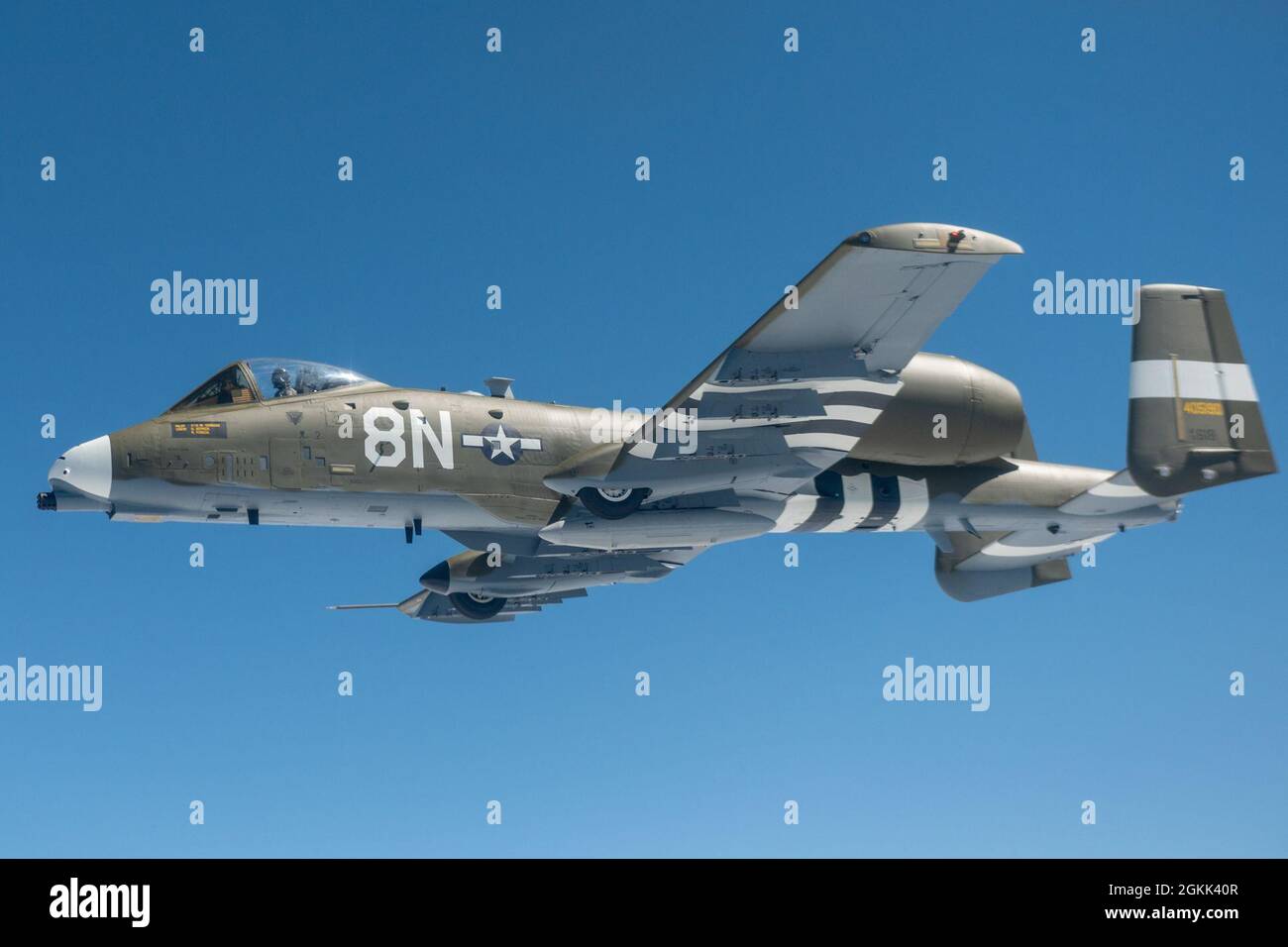 A pilot with the 190th Fighter Squadron, 124th Fighter Wing, Boise ...