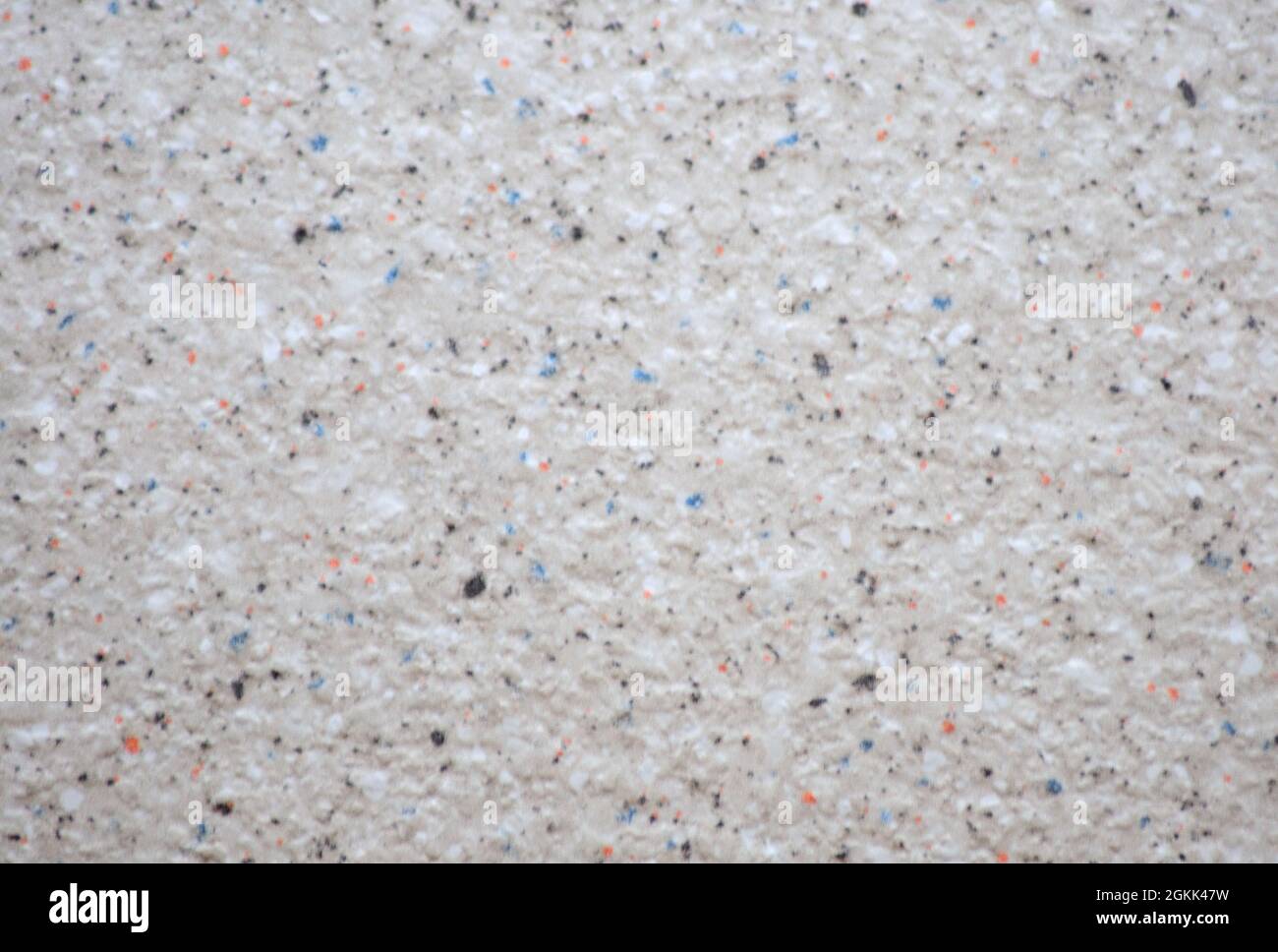 White granite, natural light stone with small black inclusions ...