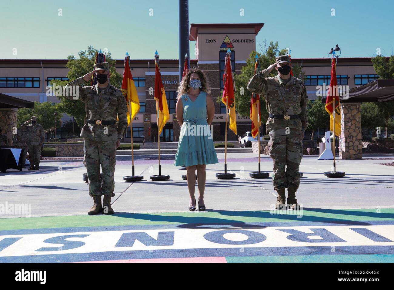 Maj. Gen. Sean Bernabe, senior commander, 1st Armored Division and Fort ...