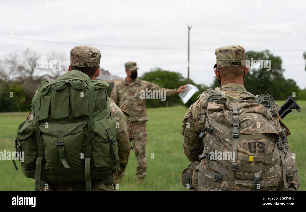 U.S. Army Sgt. 1st Class Dylan Browning, left, and U.S. Army Staff Sgt ...