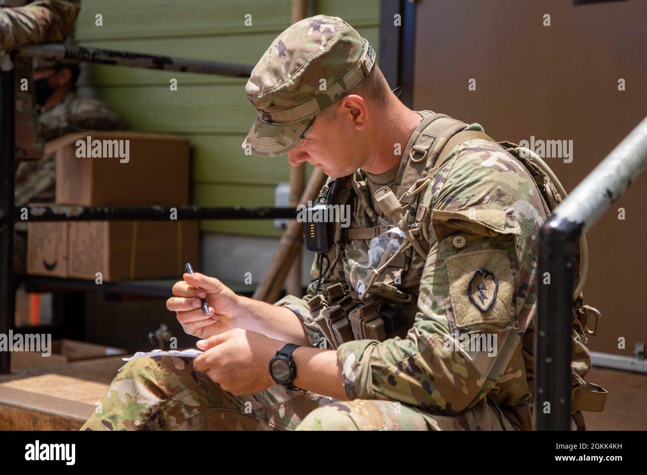 Staff Sgt. Jacob Preisler, assigned to 3rd Squadron, 4th Cavalry ...
