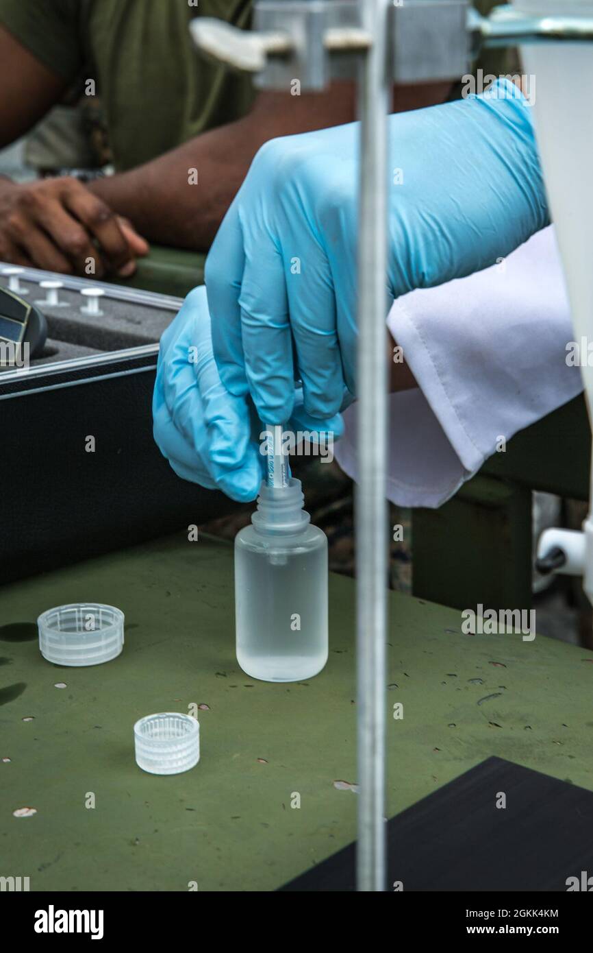 U.S. Marine Corps Lance Cpl. Cole Kessinger, a bulk fuel specialist ...